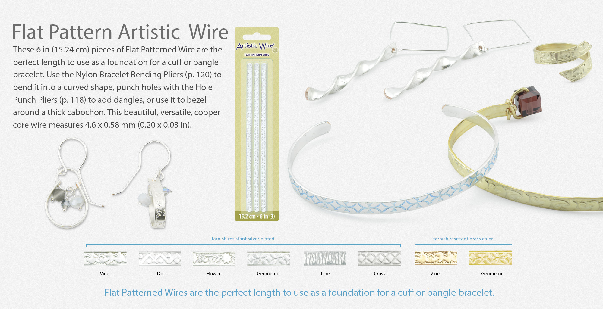 Artistic Wire - Flat Pattern