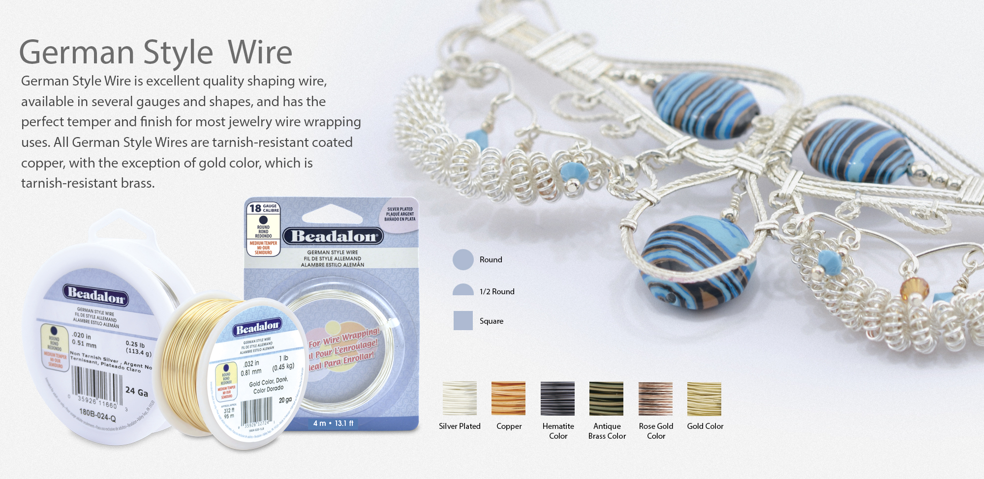 Beadalon - German Style Wire