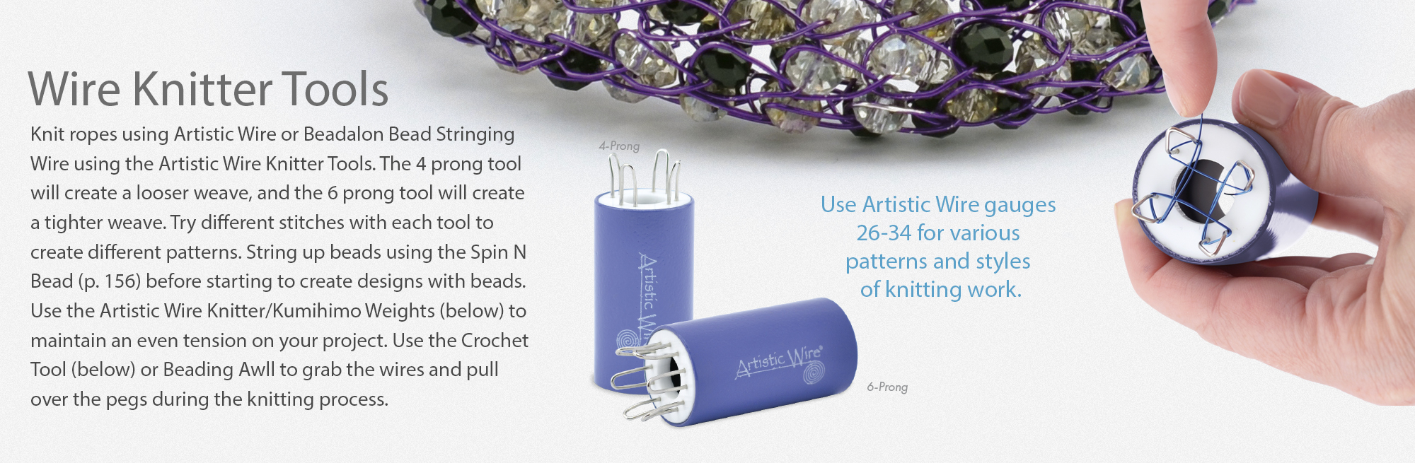 Beadalon - Wire Knitter Tools