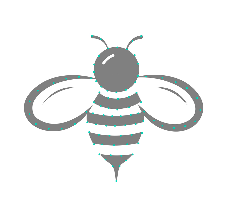 Beadalon - Bee Wire String Art